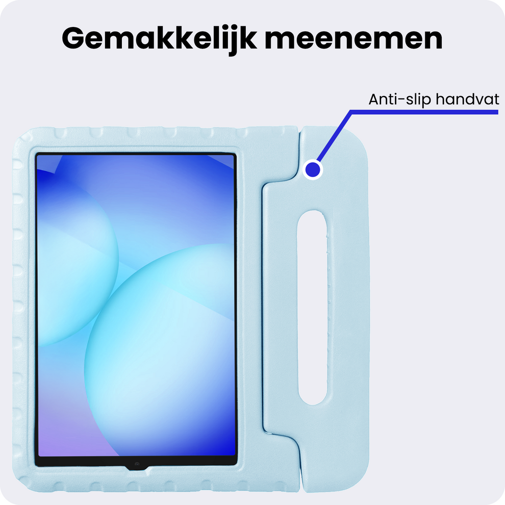 Samsung Galaxy Tab A11 Kinderhoes Shockabsorberend Foam - Sky