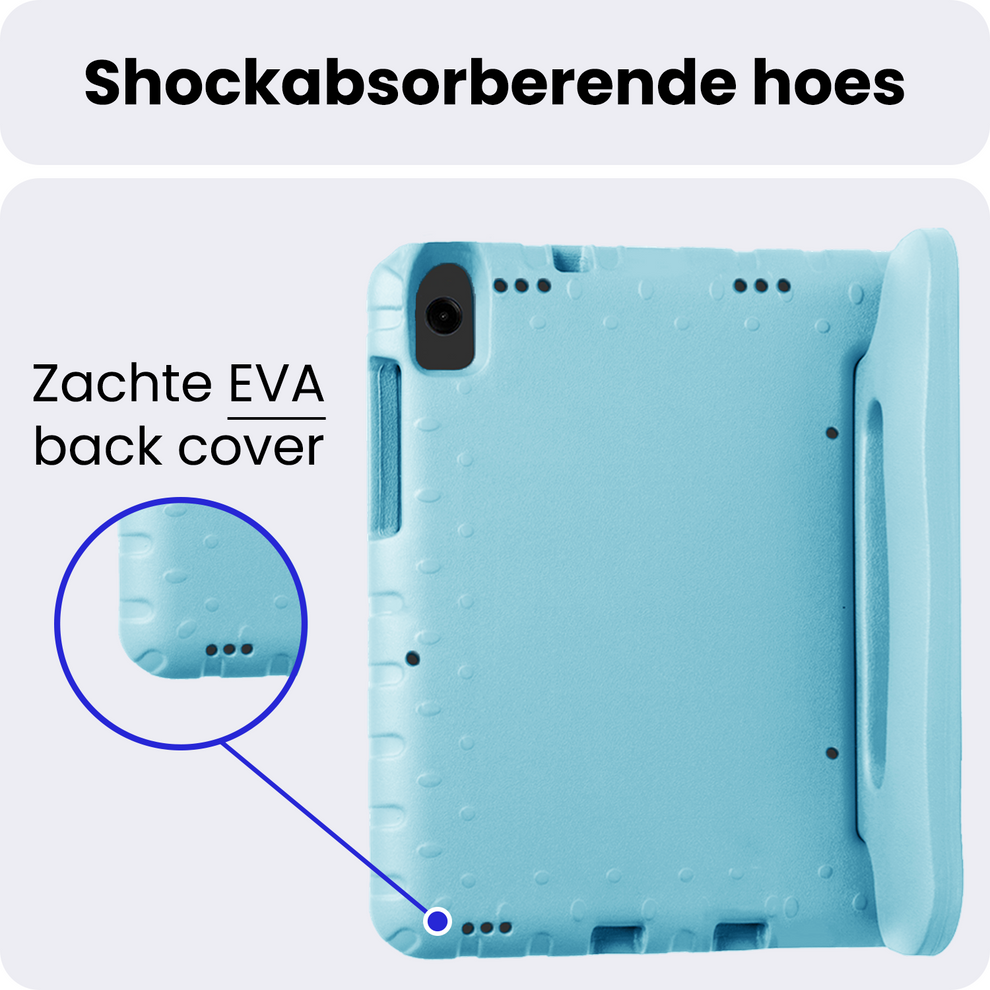 Samsung Galaxy Tab A11 Kinderhoes Shockabsorberend Foam - Sky