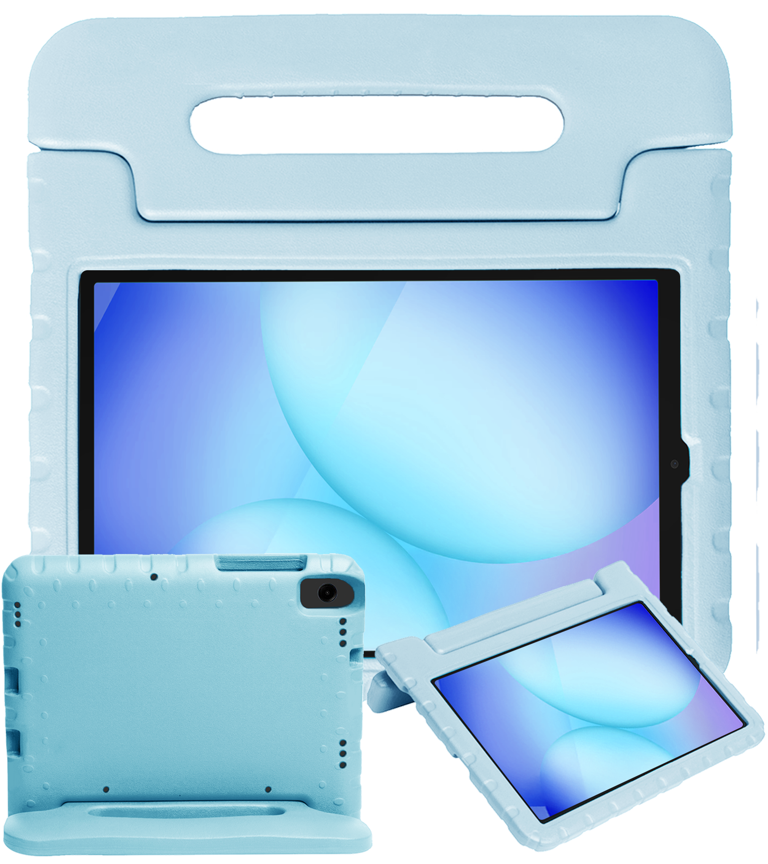 Samsung Galaxy Tab A11 Kinderhoes Shockabsorberend Foam - Sky
